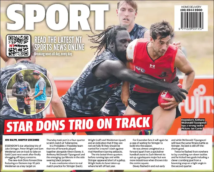 STAR DONS TRIO ON TRACK - PressReader