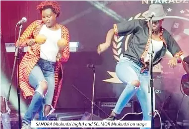 SANDRA MTUKUDZI STAYS BEHIND IN UK - PressReader