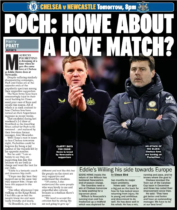 POCH: HOWE ABOUT A LOVE MATCH? - PressReader