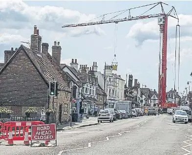 Repairs to historic Angel Inn in Midhurst a ‘complex project’ - PressReader
