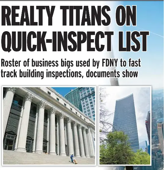 REALTY TITANS ON QUICK-INSPECT LIST Adams adviser Carone boosts legal fees fund - PressReader