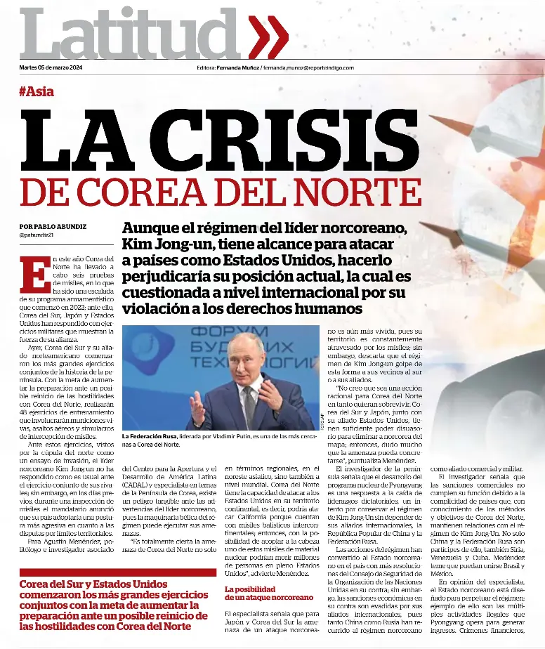 LA CRISIS DE COREA DEL NORTE - PressReader