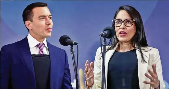 Daniel Noboa y Luisa González con ofertas por ‘fuera del libreto ...