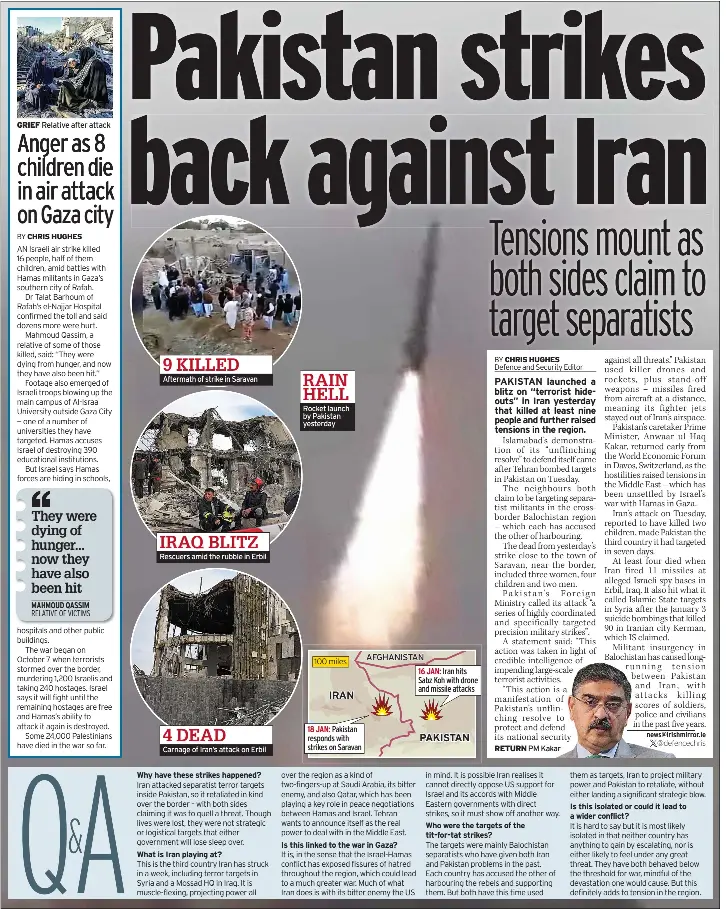 Pakistan strikes back against Iran - PressReader