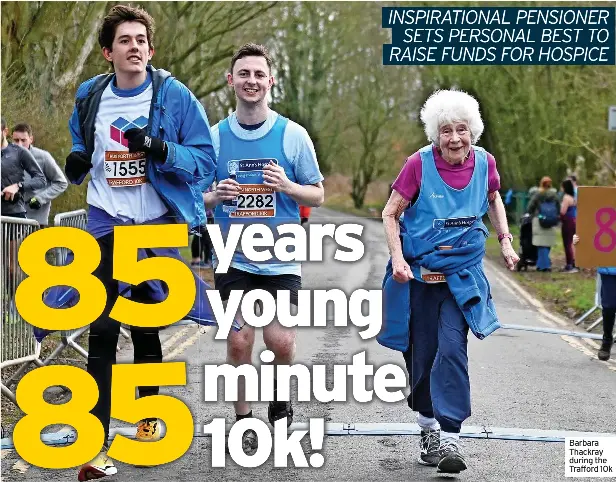 85 years young 85 minute 10k! - PressReader