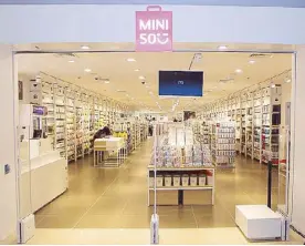 Miniso opens at SM Megamall - PressReader