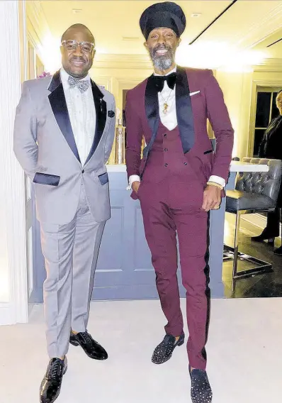 From hip-hop icons to reggae legends, Mike B has styled them all ...