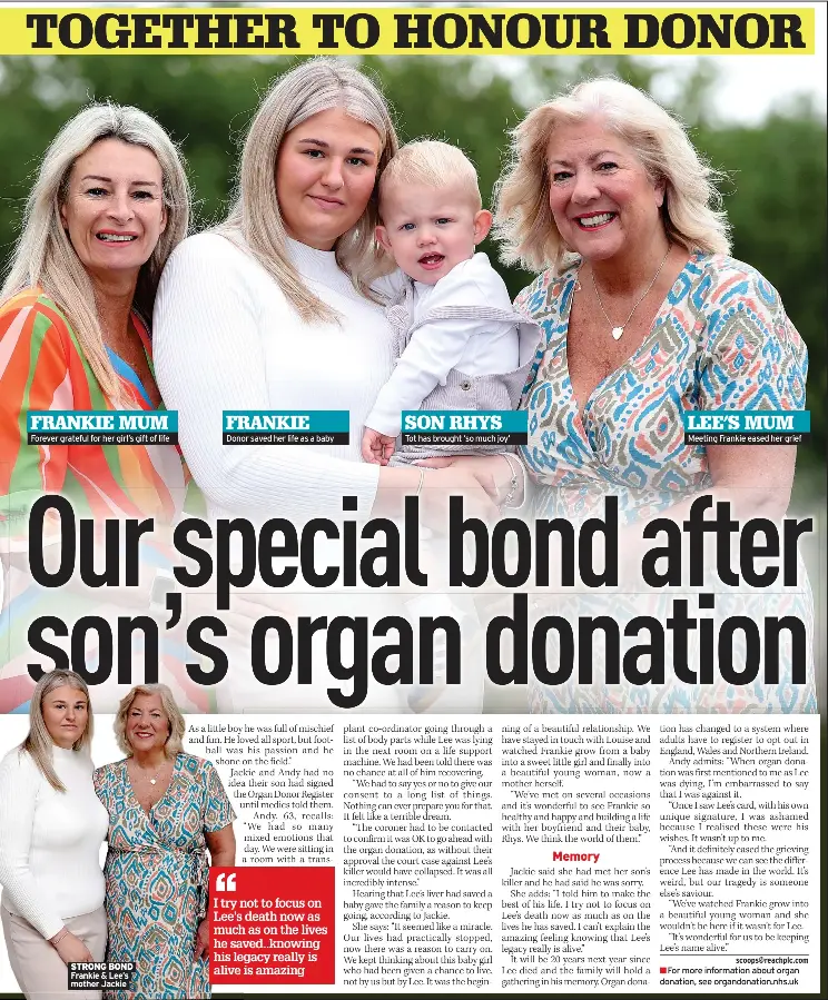 Our special bond after son’s organ donation - PressReader