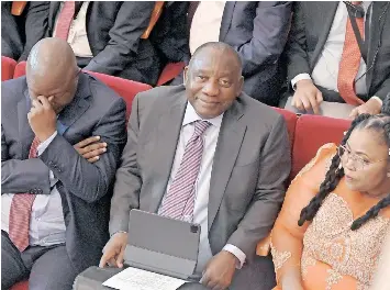 Cyril’s tenure described as a farce - PressReader