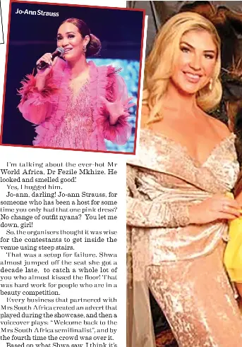 Mrs SA pageant getting a bit long in the tooth - PressReader