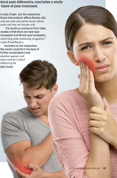 Pain mechanisms shown to vary between men and women - PressReader