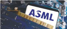 ASML’s order book expected to benefit from AI chip boom - PressReader