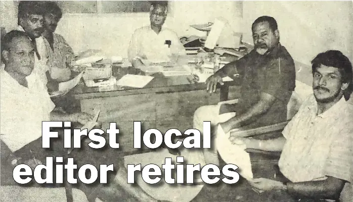 First local editor retires - PressReader