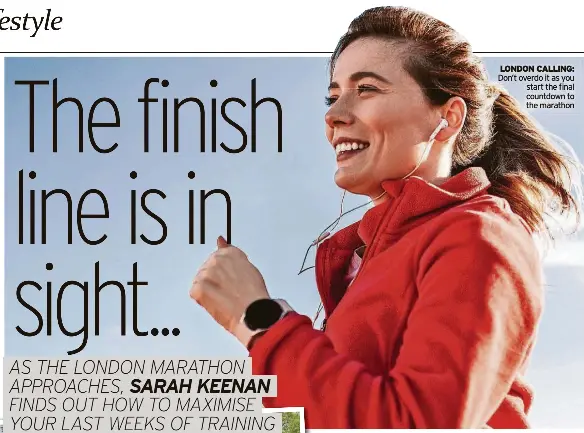 The finish line is in sight... - PressReader
