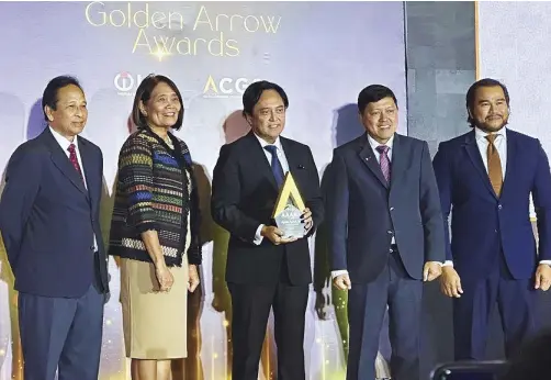 Ayala Land receives top Golden Arrow for corporate governance - PressReader
