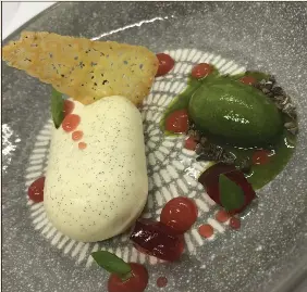 Vanilla Blancmange, strawberri­es… a great dessert treat from the past ...