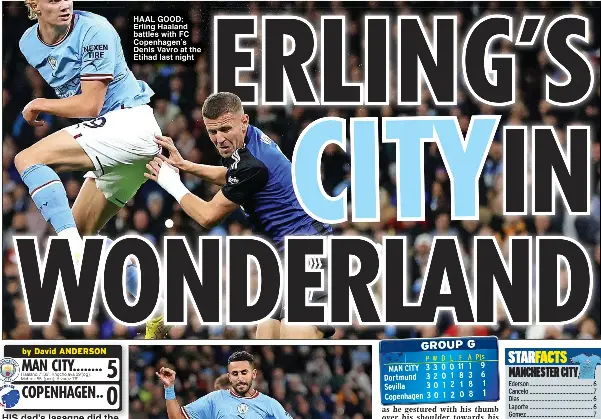 ERLING’S CITY IN WONDERLAND - PressReader