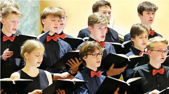 INTERNATIO­NAL CHAMBER CHOIR - PressReader