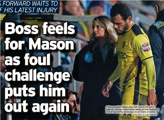 Boss feels for Mason as foul challenge puts him out again - PressReader