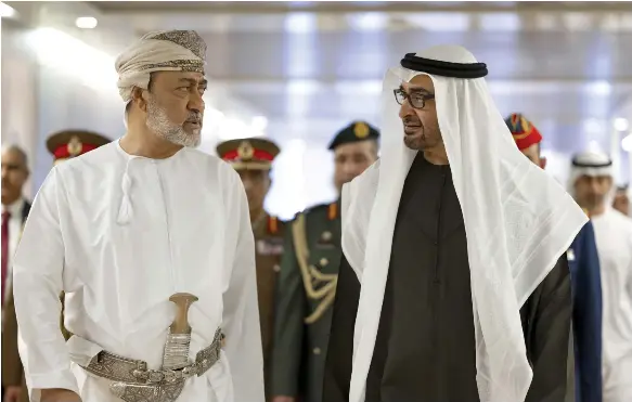 UAE and Oman announce investment partnershi­ps worth $35bn - PressReader