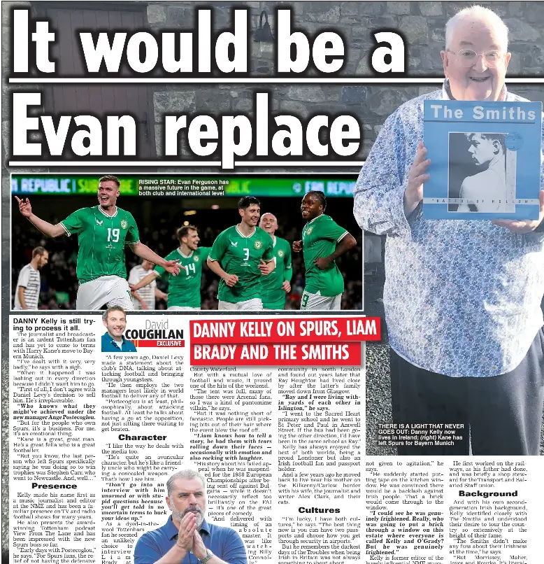 It would be a dream to see Evan replace Harry Kane - PressReader
