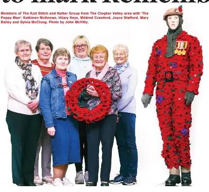 ‘Unique’ Poppy Man created to mark Remembranc­e Day - PressReader