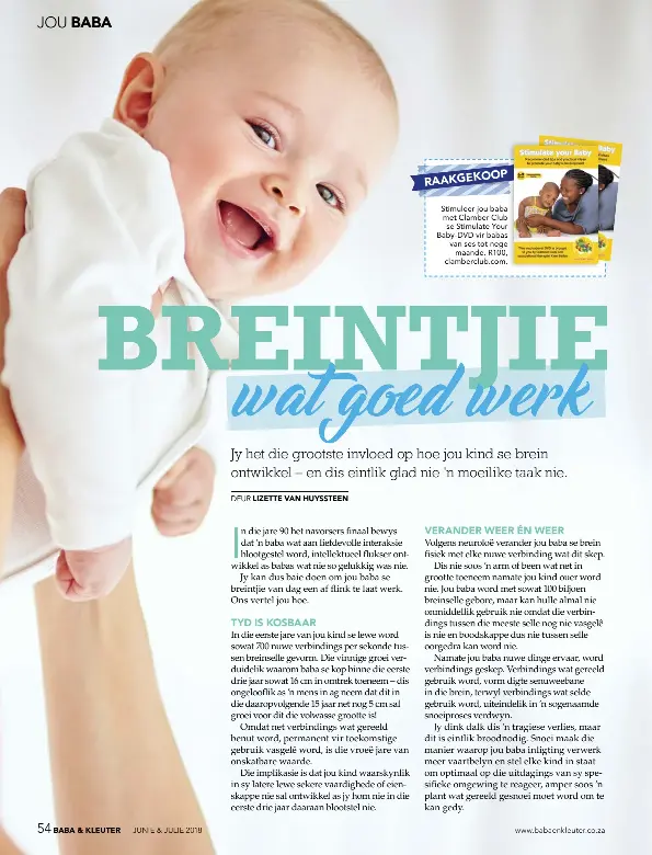 Breintjie wat goed werk - PressReader