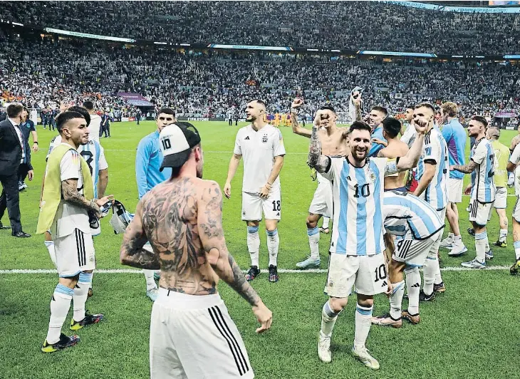 Messi, Argentina y la banda de los muchachos - PressReader