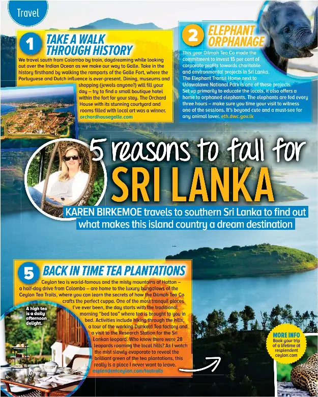 5 reasons to fall for SRI LANKA | Woman's Day (Australia) | PressReade­r