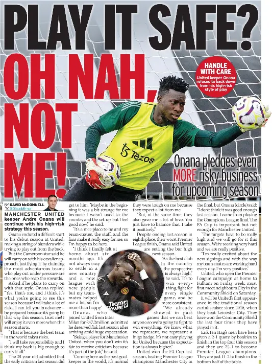 PLAY IT SAFE? OH NAH, NOT ME! - PressReader