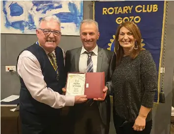 Seven inspiratio­nal Gozitans awarded for selfless deeds - PressReader