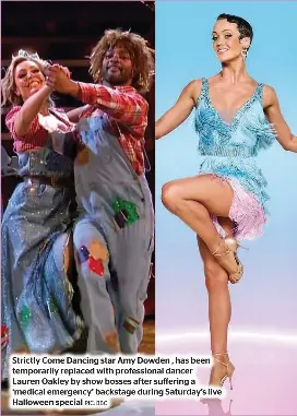 Prayers for Amy Dowden as BBC replaces her on Strictly - PressReader