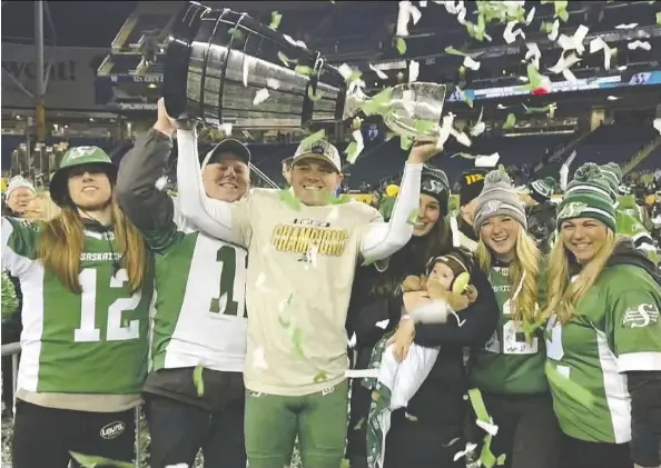 LAUTHER BRINGING GREY CUP HOME - PressReader
