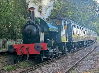 Summer of steam – trains are back at Foxfield - PressReader