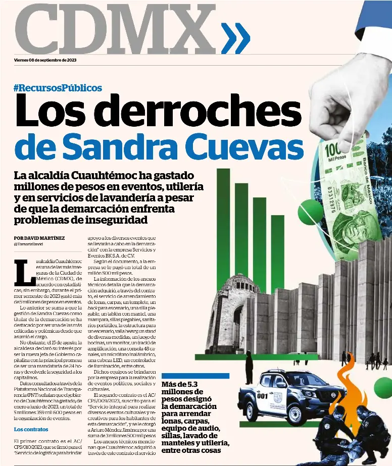 Los derroches de Sandra Cuevas - PressReader