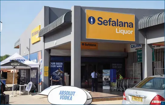SEFALANA OPENS 23RD LIQUOR - PressReader