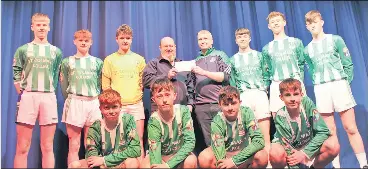 Fermoy Youth Centre sponsors St. Colman’s soccer - PressReader