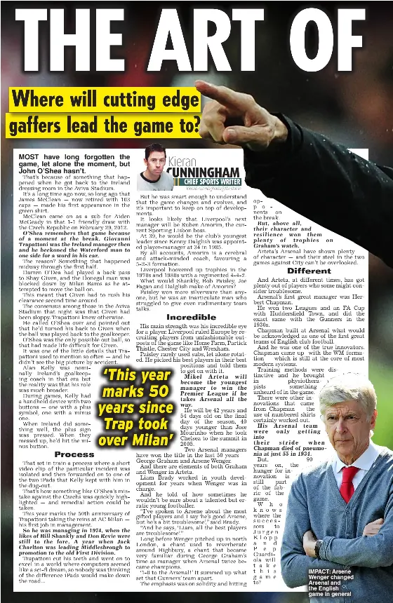 The art of Where will cutting edge gaffers lead the game to? - PressReader