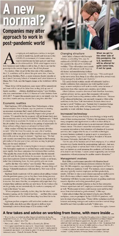 A new normal? - PressReader