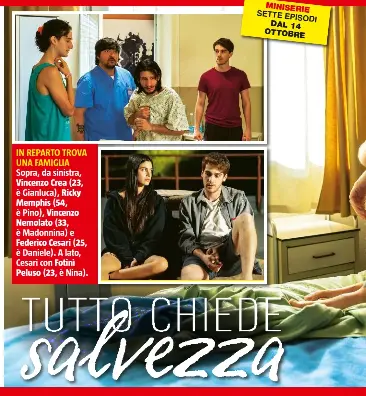 “Tutto chiede salvezza”, la miniserie di Netflix - PressReader