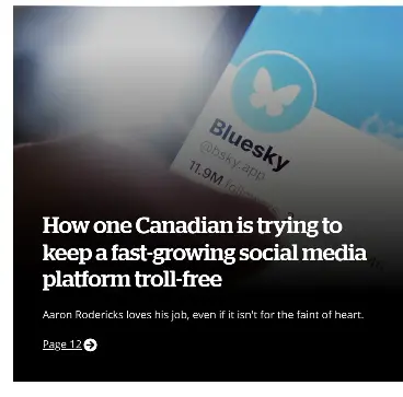 How one Canadian is trying to keep a fast-growing social media platform troll-free - PressReader