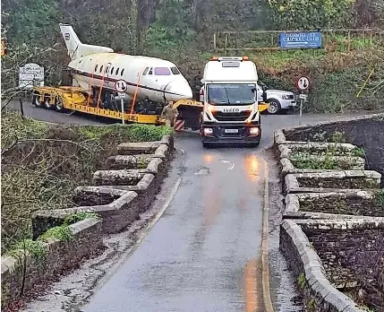 Mystery of aircraft’s unlikely trip over ancient Tamar bridge solved ...