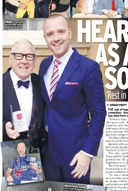 HEARTACHE AS ANDY’S SON DIES - PressReader