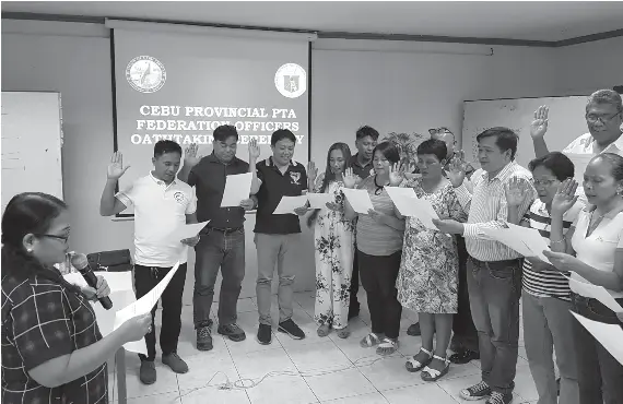 DepEd Cebu Prov. PTA Fed. election - PressReader