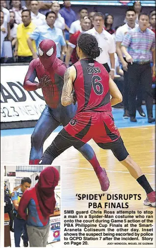 ‘SPIDEY’ DISRUPTS PBA FINALS - PressReader