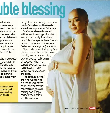 Sherlin’s double blessing - PressReader