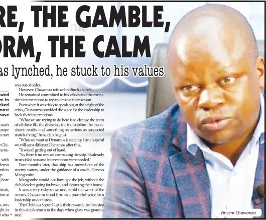 DEMBARE, THE GAMBLE, THE STORM, THE CALM - PressReader
