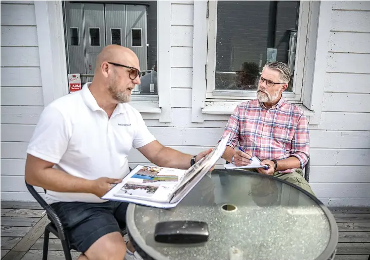 Ronny fick se dramat på plats - PressReader