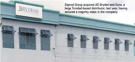 Seprod earnings boosted by AS Bryden acquisitio­n - PressReader