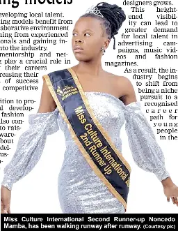 Fashion shows, catalyst for emerging models - PressReader